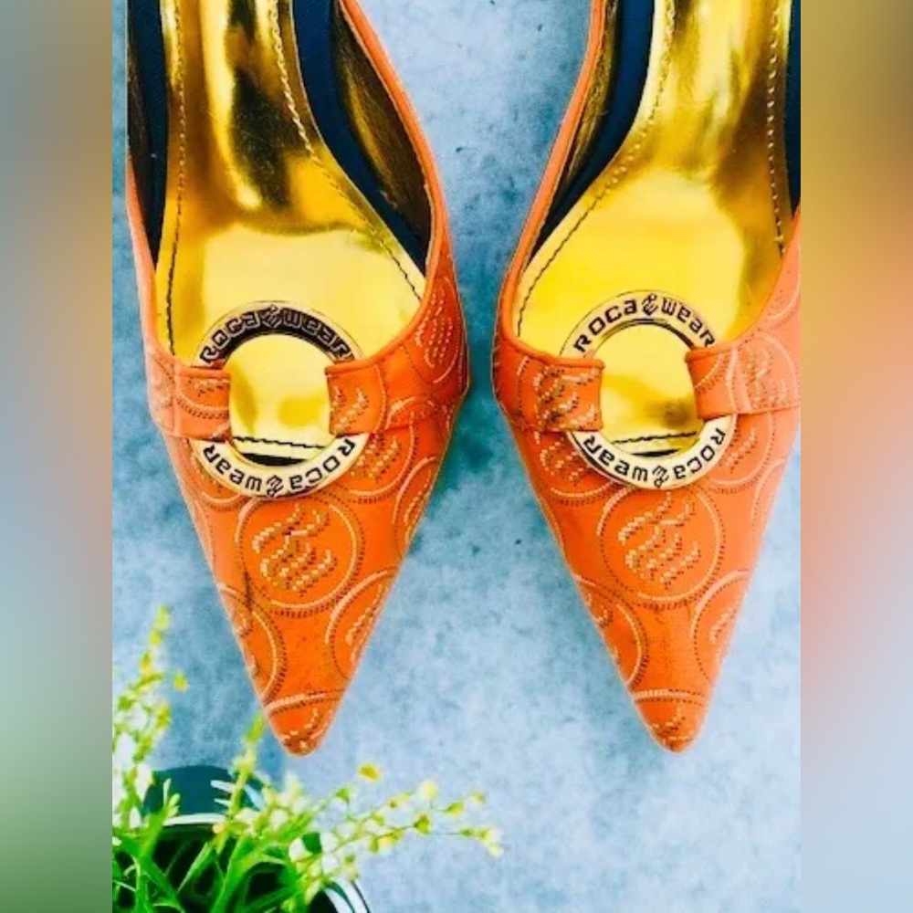 Orange Roca Wearsignature Pumps - Gem
